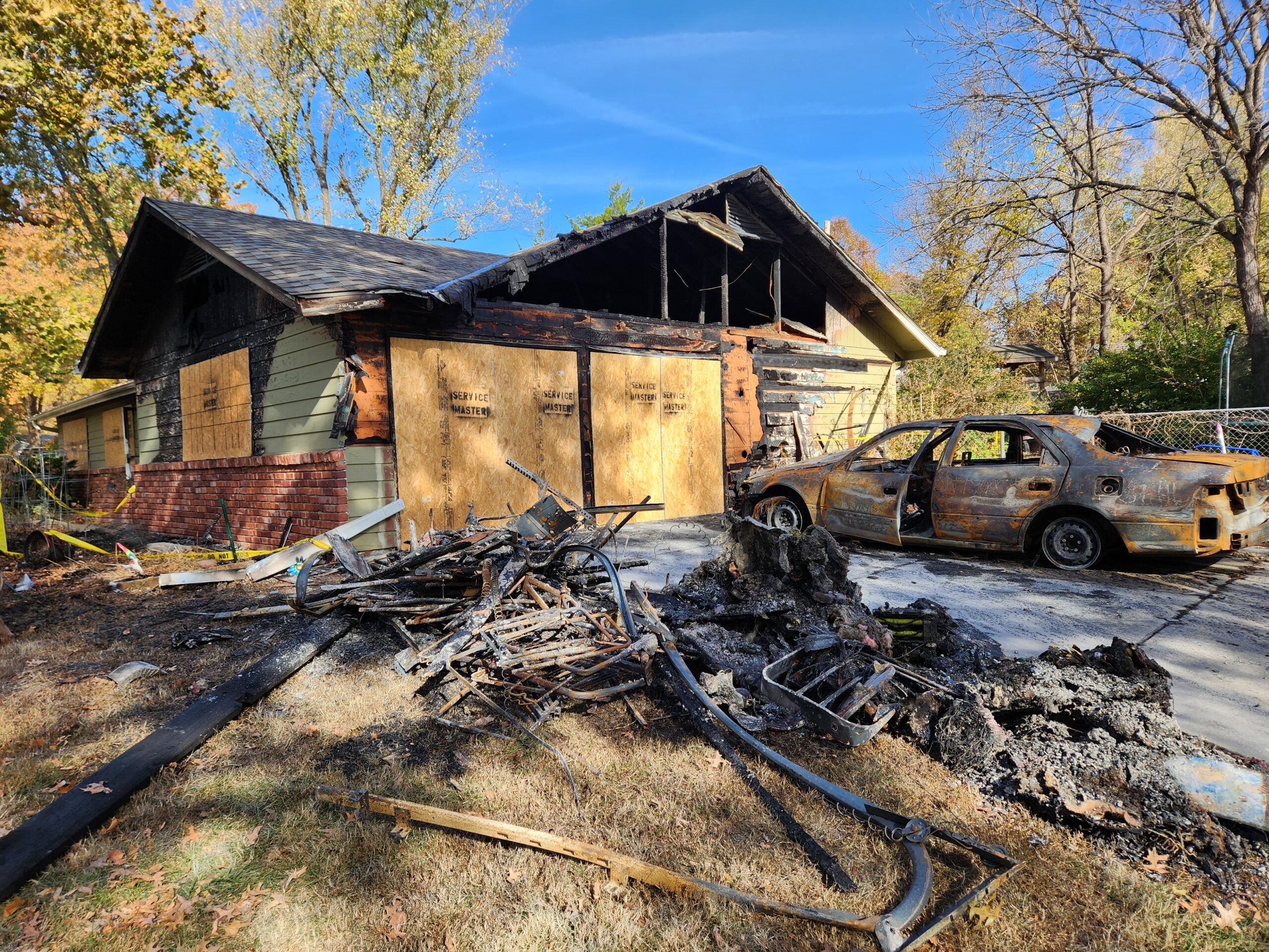 Lawrence homeowner describes ‘wall of flames’ after fire displaces ...